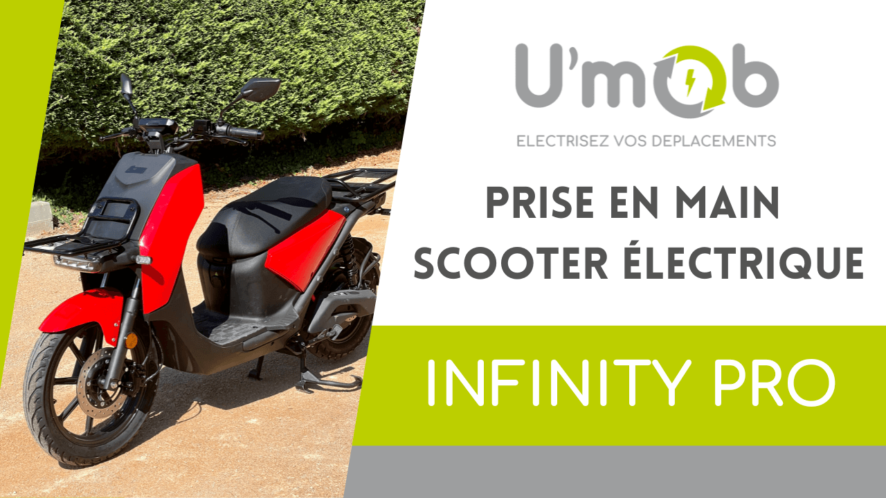 INFINITY PRO - Scooter électrique professionnel - U'MOB®